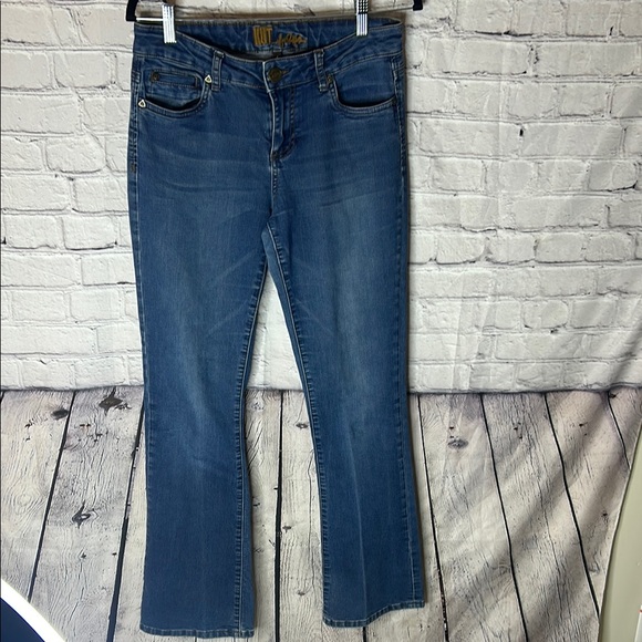 Kut from the Kloth | Jeans | Blue Straight Leg Jeans With Classic ...